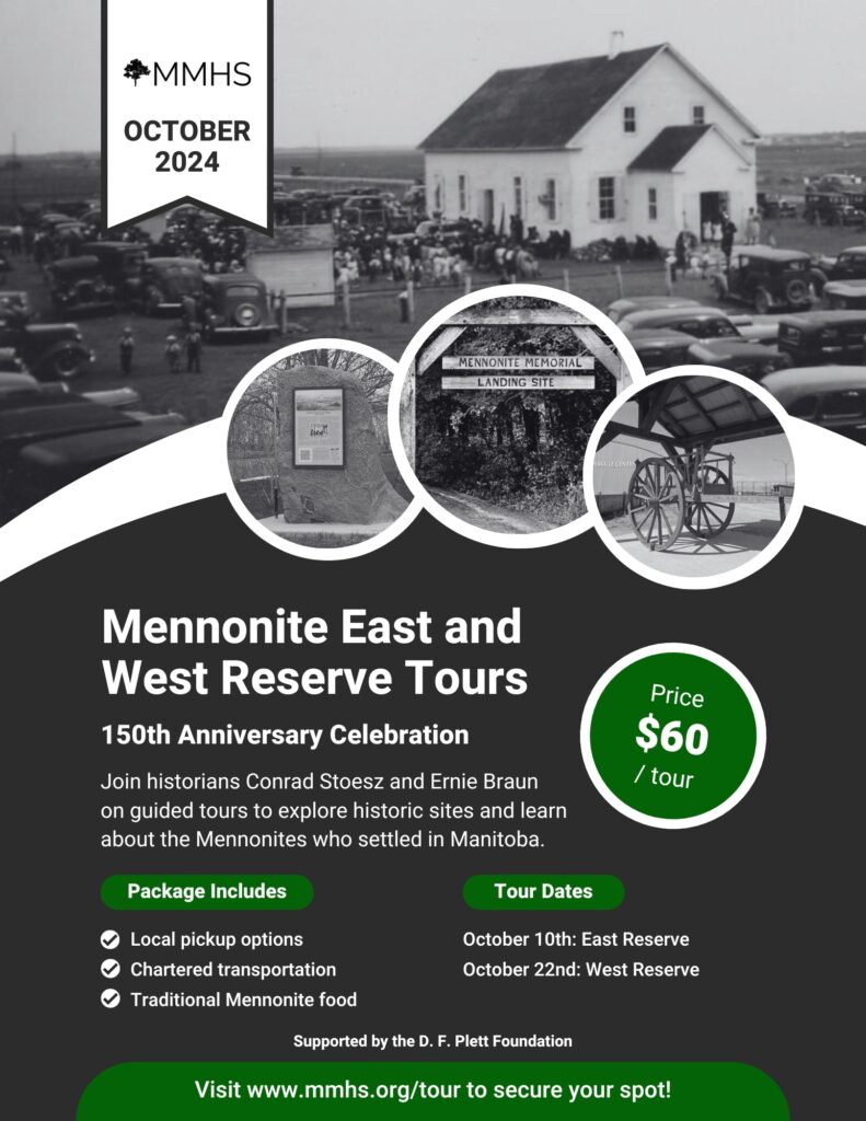 Historic Tours – Manitoba Mennonite Historical Society